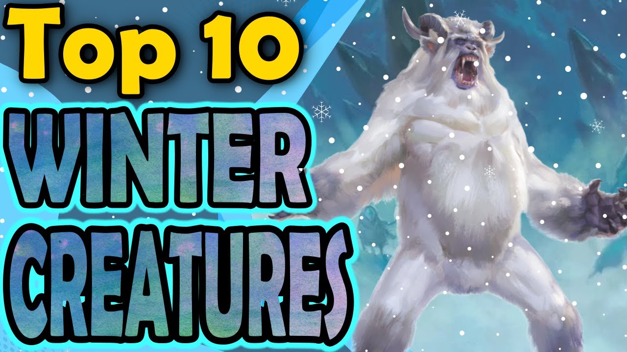 Top 10 Winter Themed Creatures to Throw at Your Players - YouTube