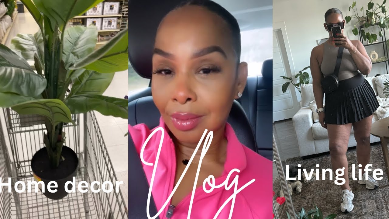 Home decor shopping/the lights went out/im a terrible vlogger/sip n ...