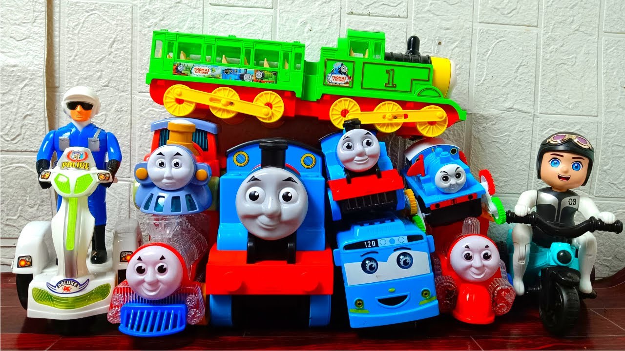 thomas and friends, policeman, dancing tayo, thumbling thomas seru ...