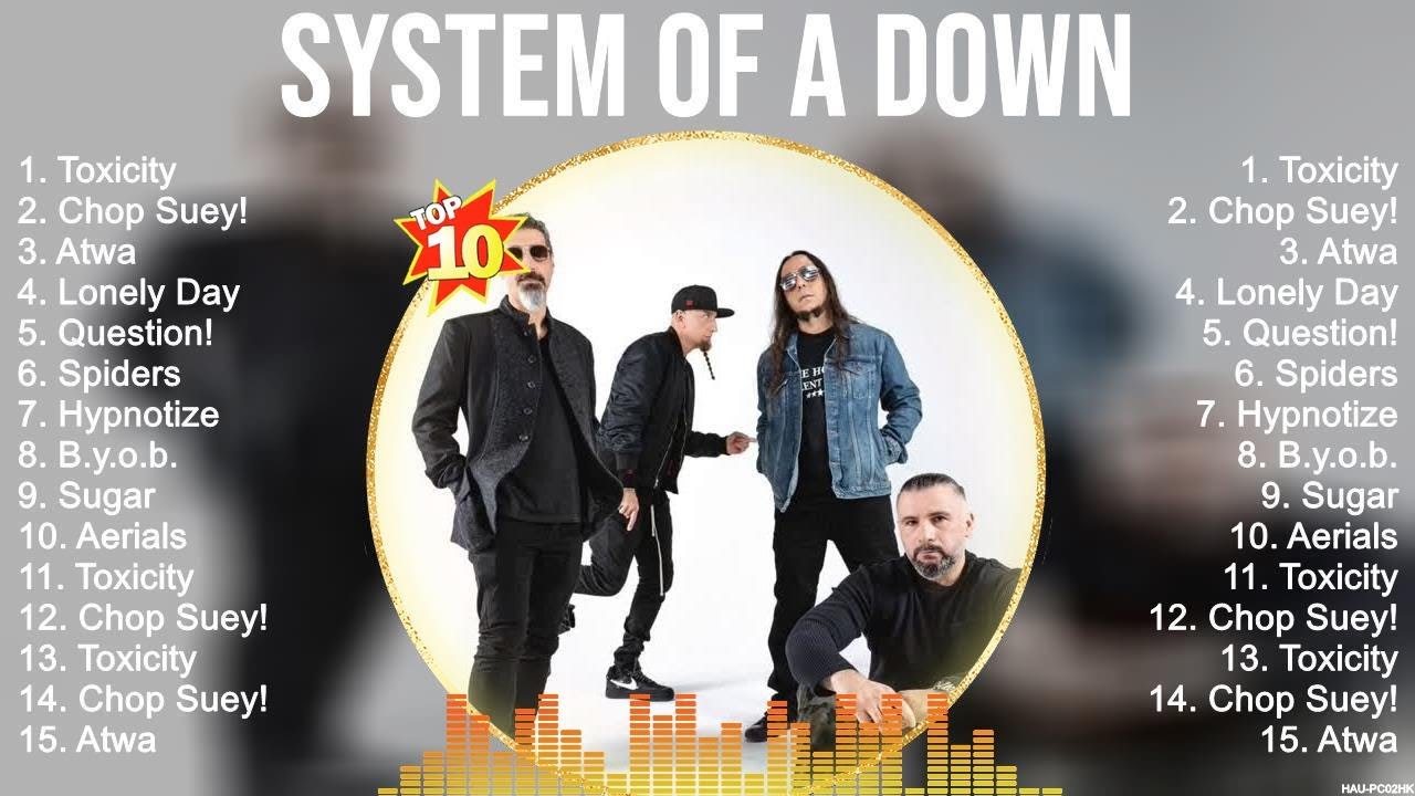 System Of A Down Greatest Hits Full Album ️ Top Songs Full Album ️ Top ...