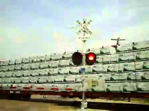 BNSF 5464 East Manifest Train (5-6-2015) - YouTube