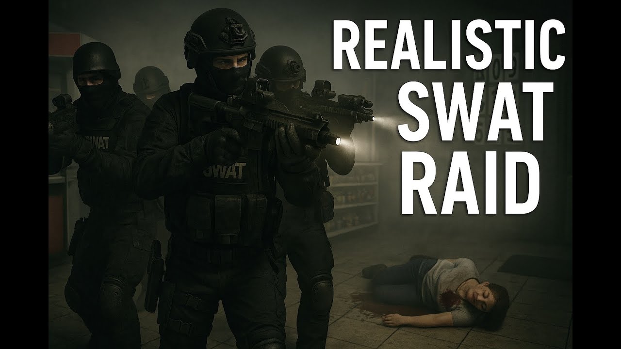 🔫 [REALISTIC] SWAT Raid on Gas Station Ends in Hostage Casualty | Ready ...