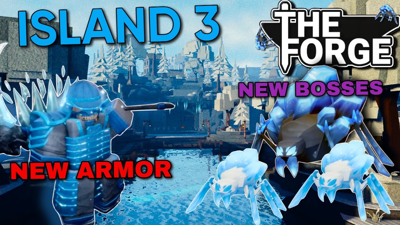 The Forge ISLAND 3 Looks INSANE (Bosses, Weapons, Armor) - YouTube