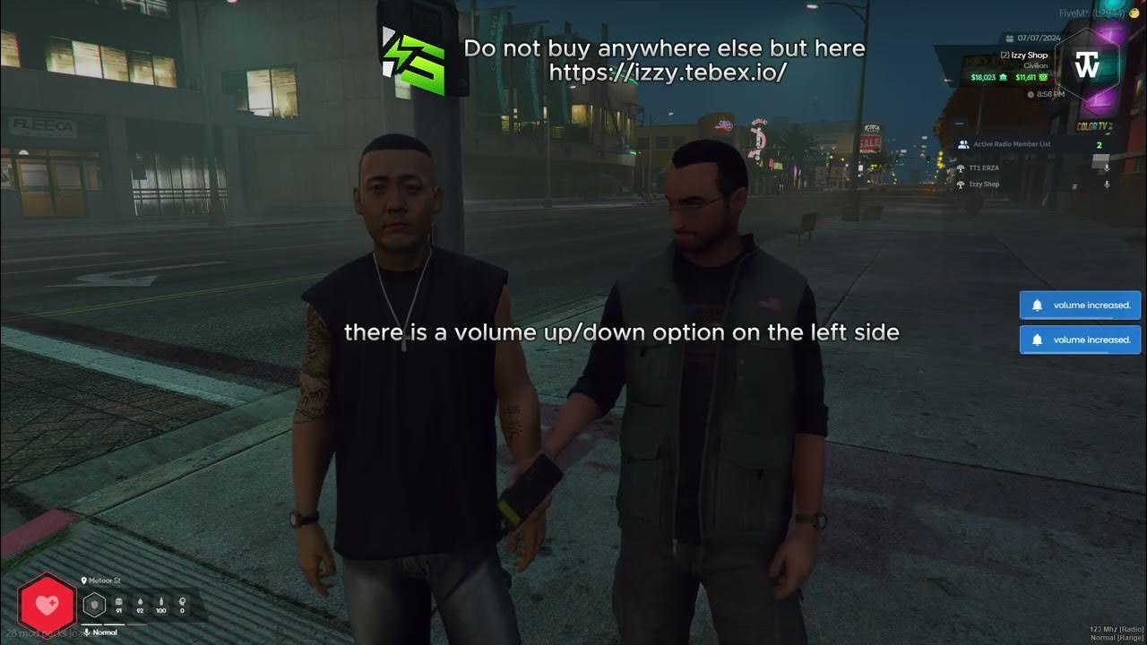 FiveM | Advanced Radio Script [ESX & QBCore & QBOX] - YouTube