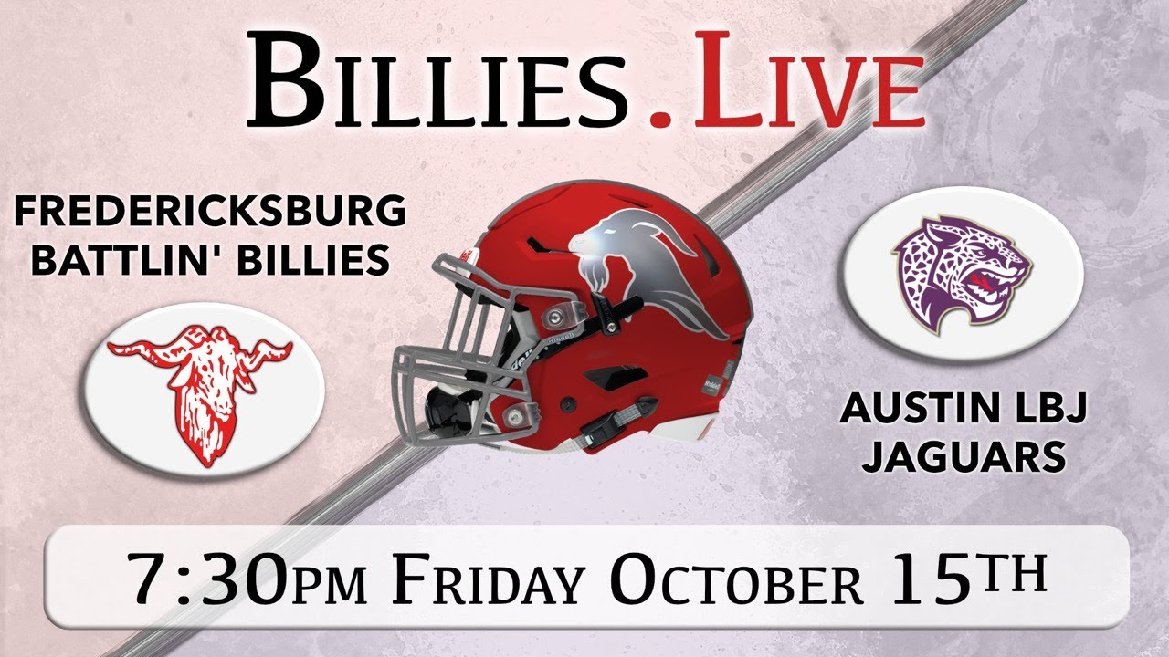 FOOTBALL: Fredericksburg vs Austin LBJ - YouTube