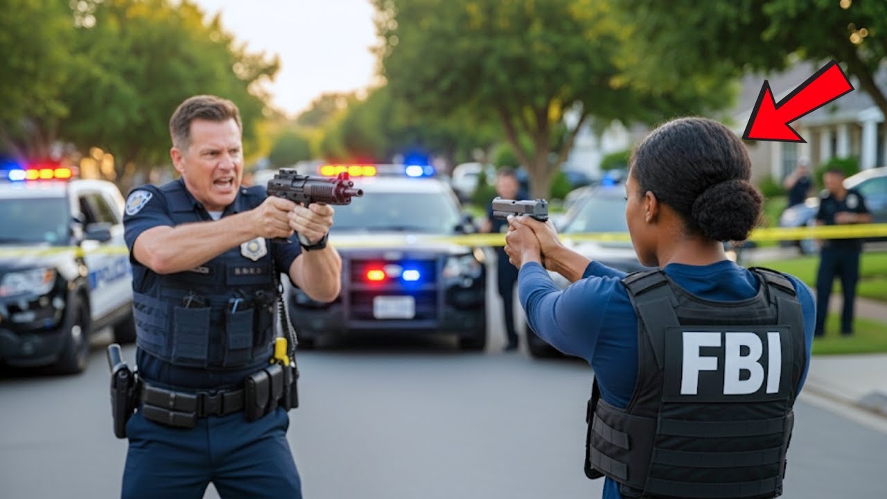 Cop Aims Gun at Black FBI Agent—Then She Shoots... - YouTube