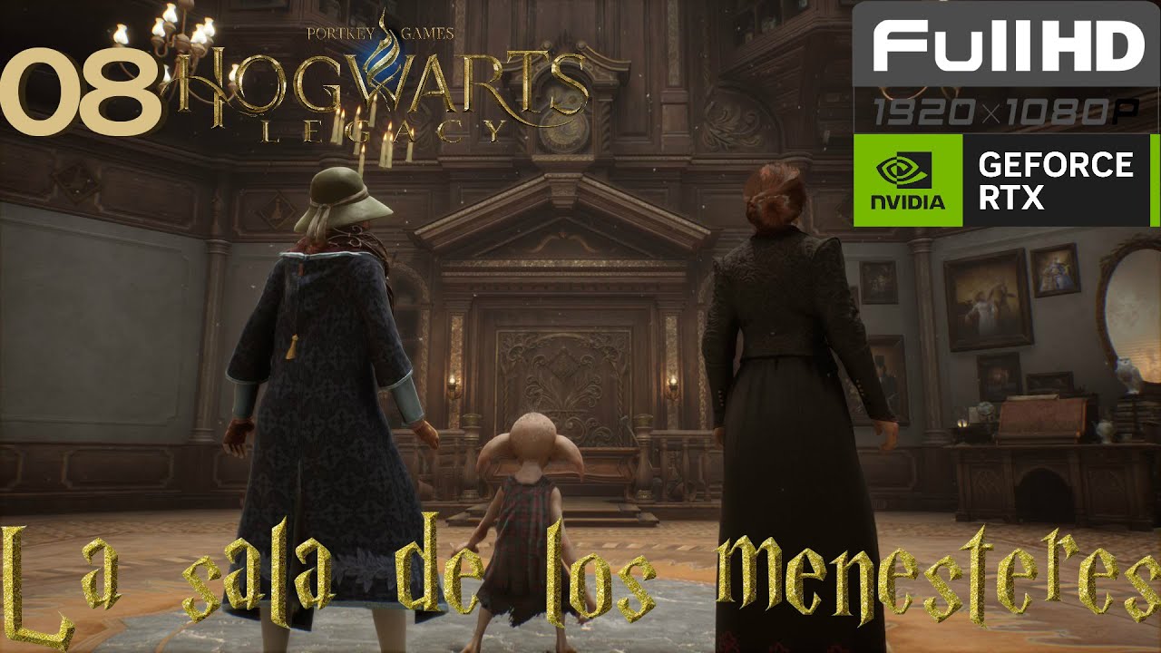 La sala de los menesteres | Hogwarts Legacy | Gameplay | Latino - YouTube