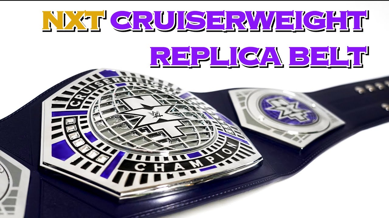 NXT CRUISERWEIGHT CHAMPIONSHIP REPLICA BELT - A Cinematic Detailed Look ...