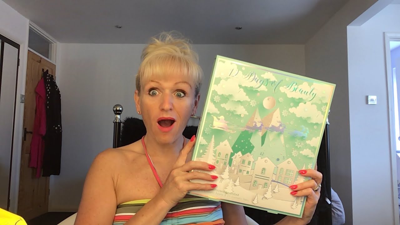 Poundland - 12 Days of Beauty Advent Calendar Unboxing Review - YouTube