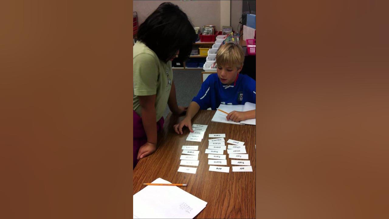 Words Their Way word sort activity 2 - YouTube