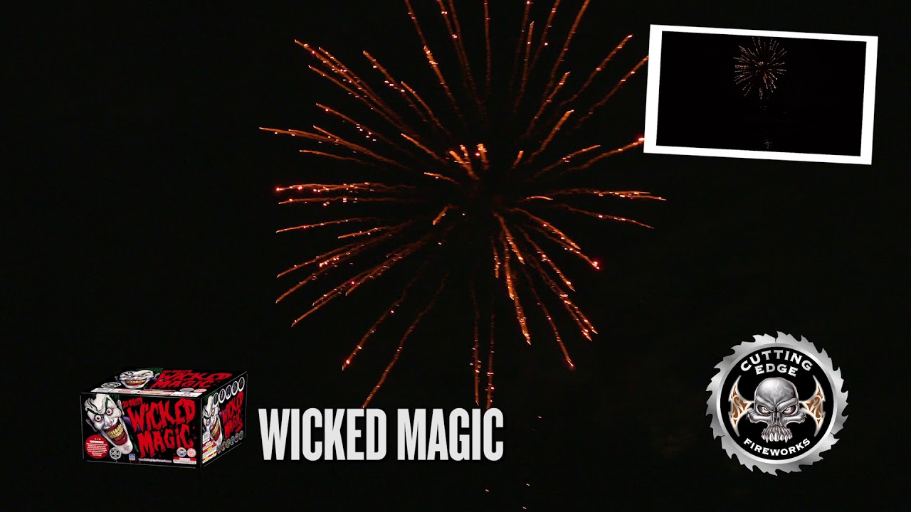 Wicked Magic - 500g Multi-Shot Firework - Cutting Edge Brand - YouTube
