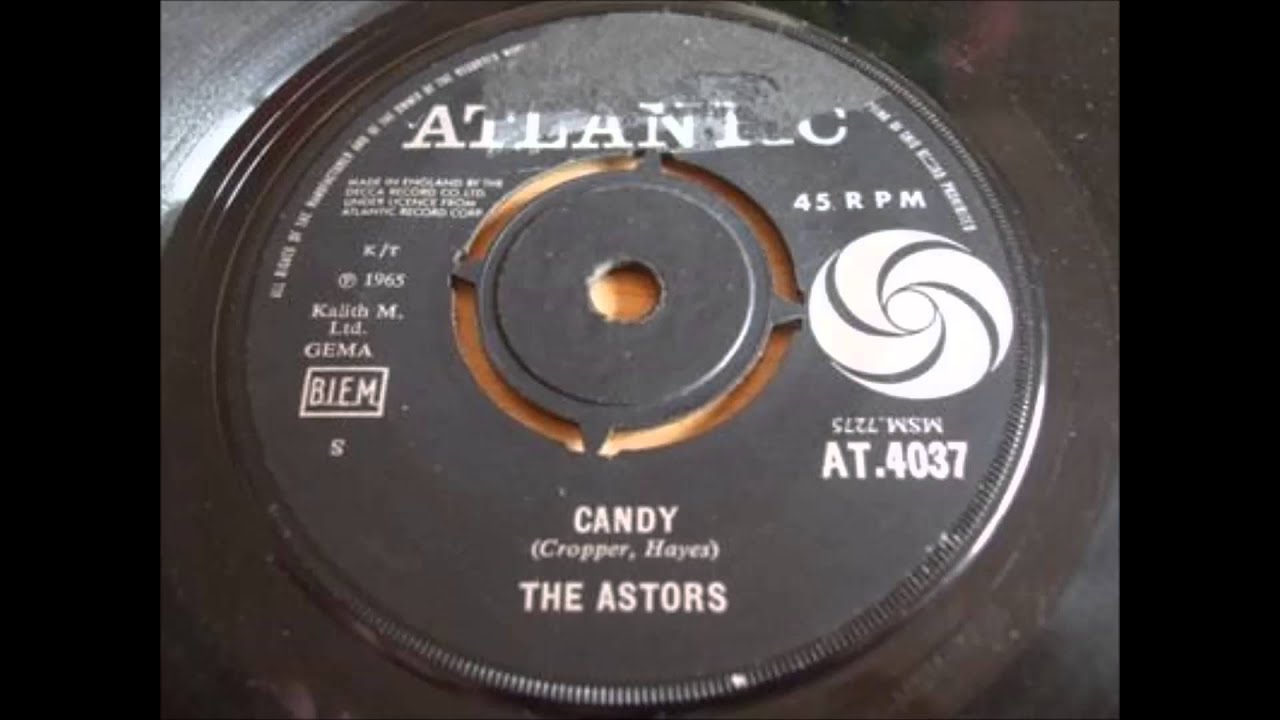 The Astors.... Candy. 1965 - YouTube