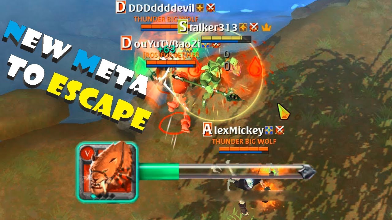 NEW META TO ESCAPE/ALBION ONLINE - YouTube