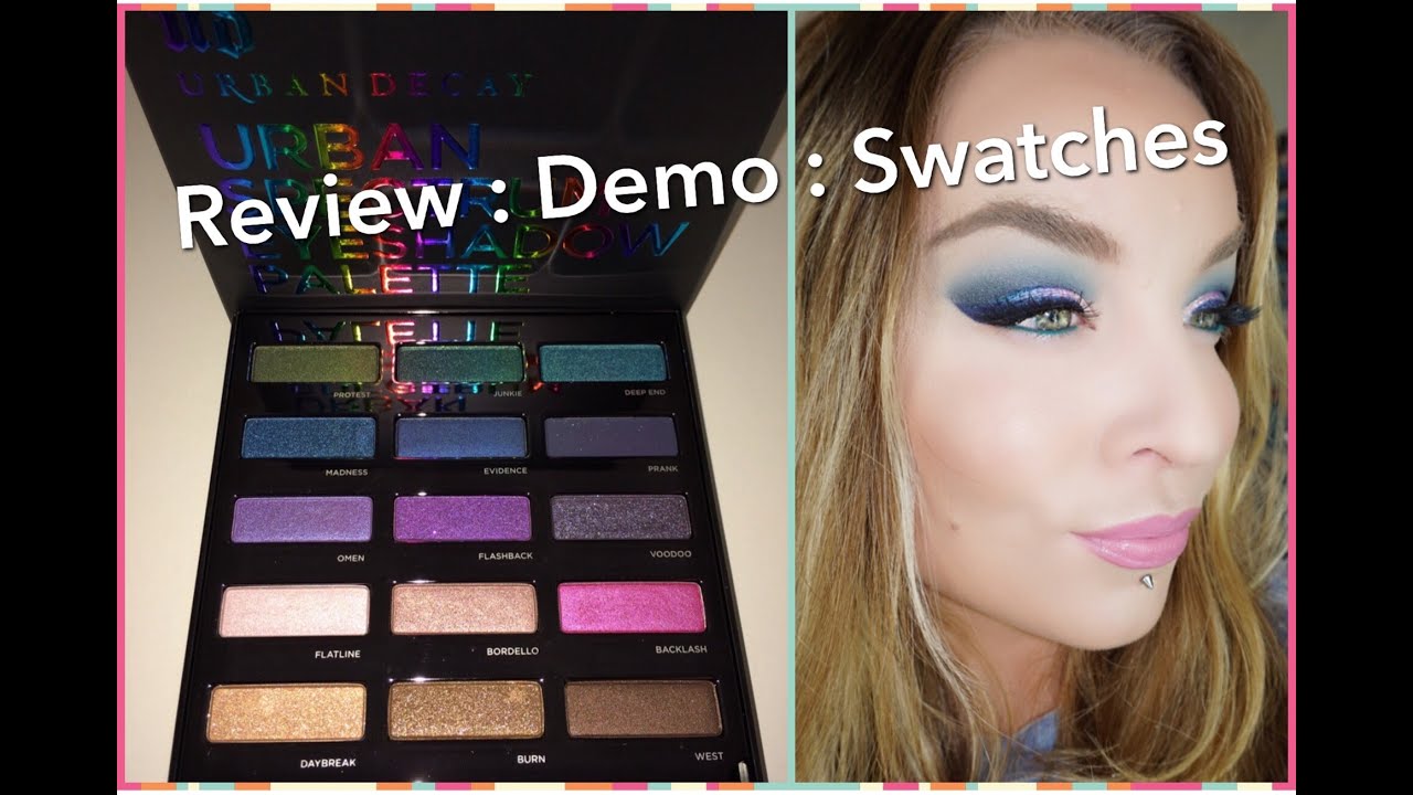 Review : Urban Decay Urban Spectrum Eyeshadow Palette for Holiday 2015 ...