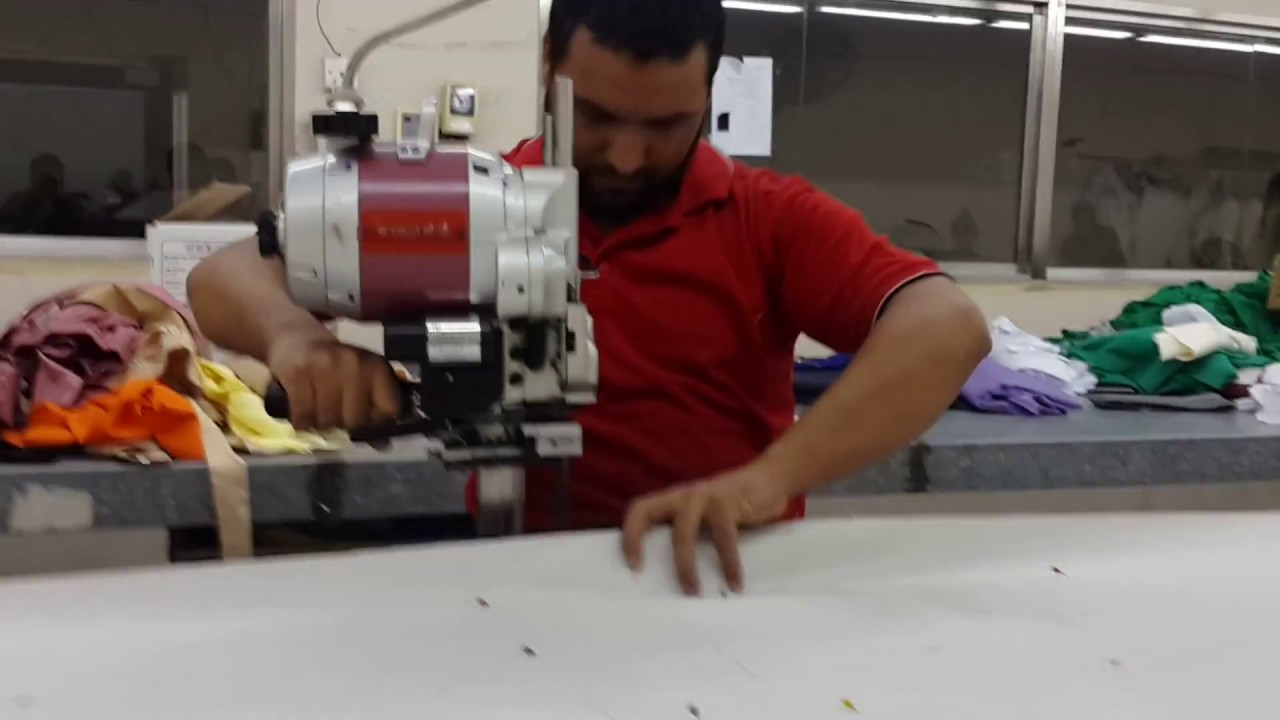 garment cutting factory - YouTube