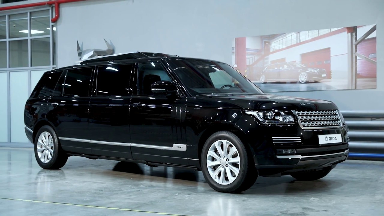 Stretched vehicle RIDA based on Range Rover +1000 mm - YouTube