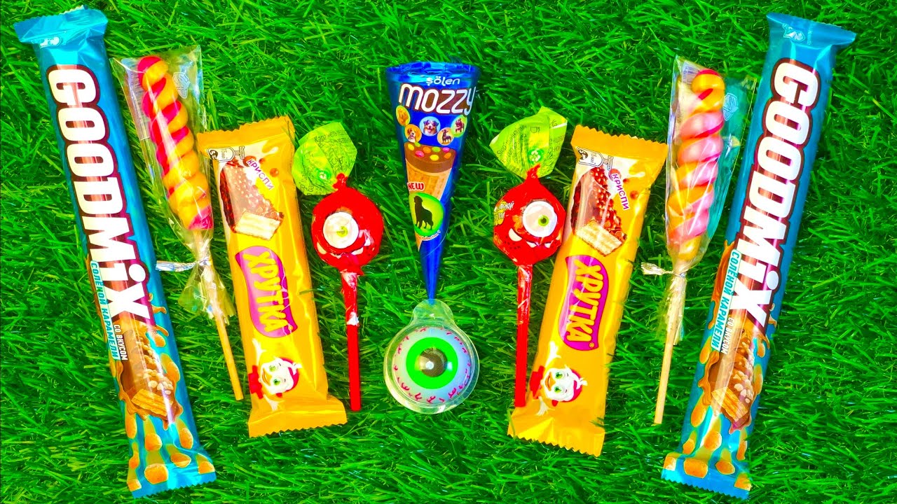 Satisfying video Asmr lollipops candy unboxing video Asmr opening video ...