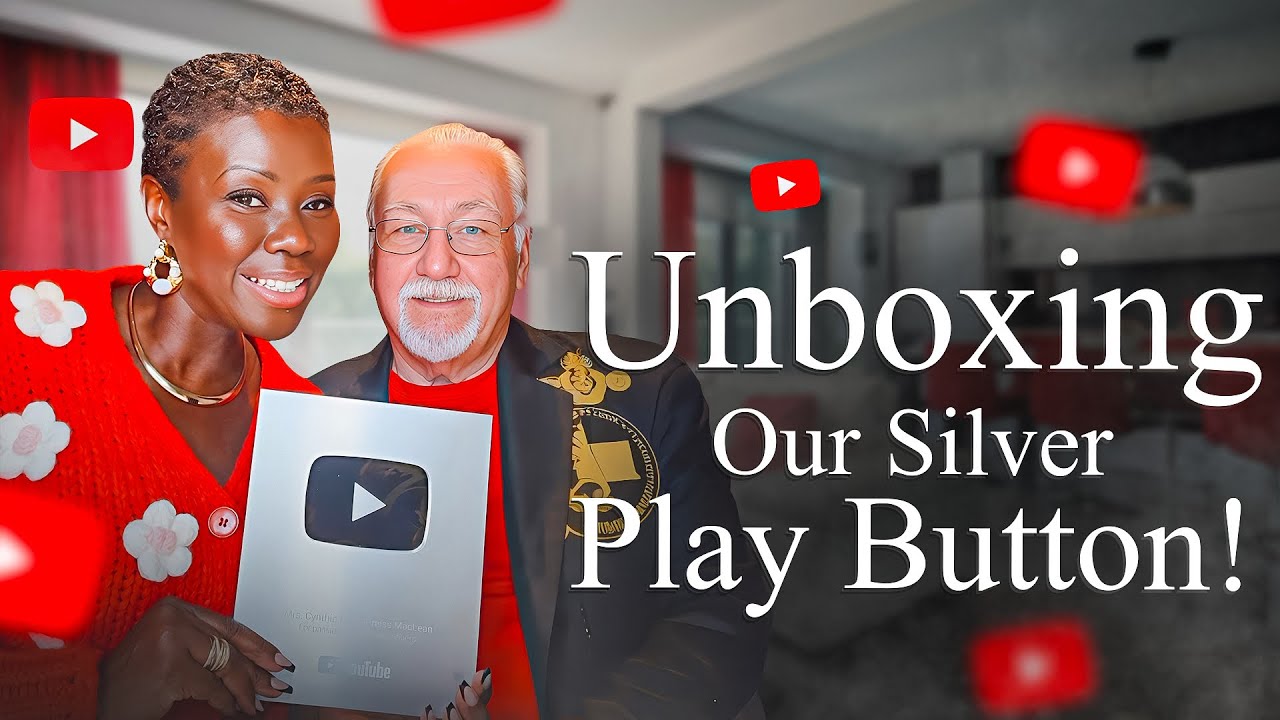 UNBOXING My Silver Play Button! 🎉 Our Biggest Social Media Milestone ...