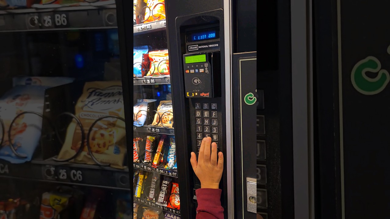 Snack Vending Machine | Donuts & Cookies - YouTube