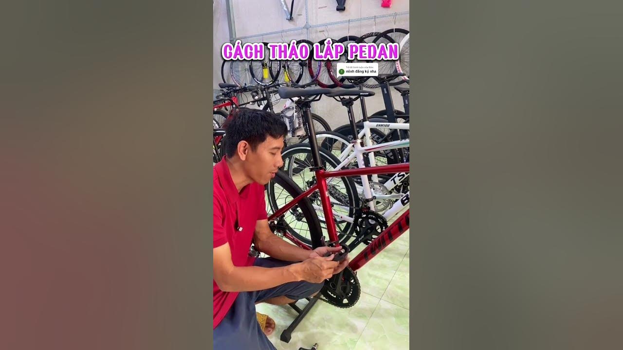 Cách tháo lắp pedan can xe đạp | Tailoctoys - YouTube