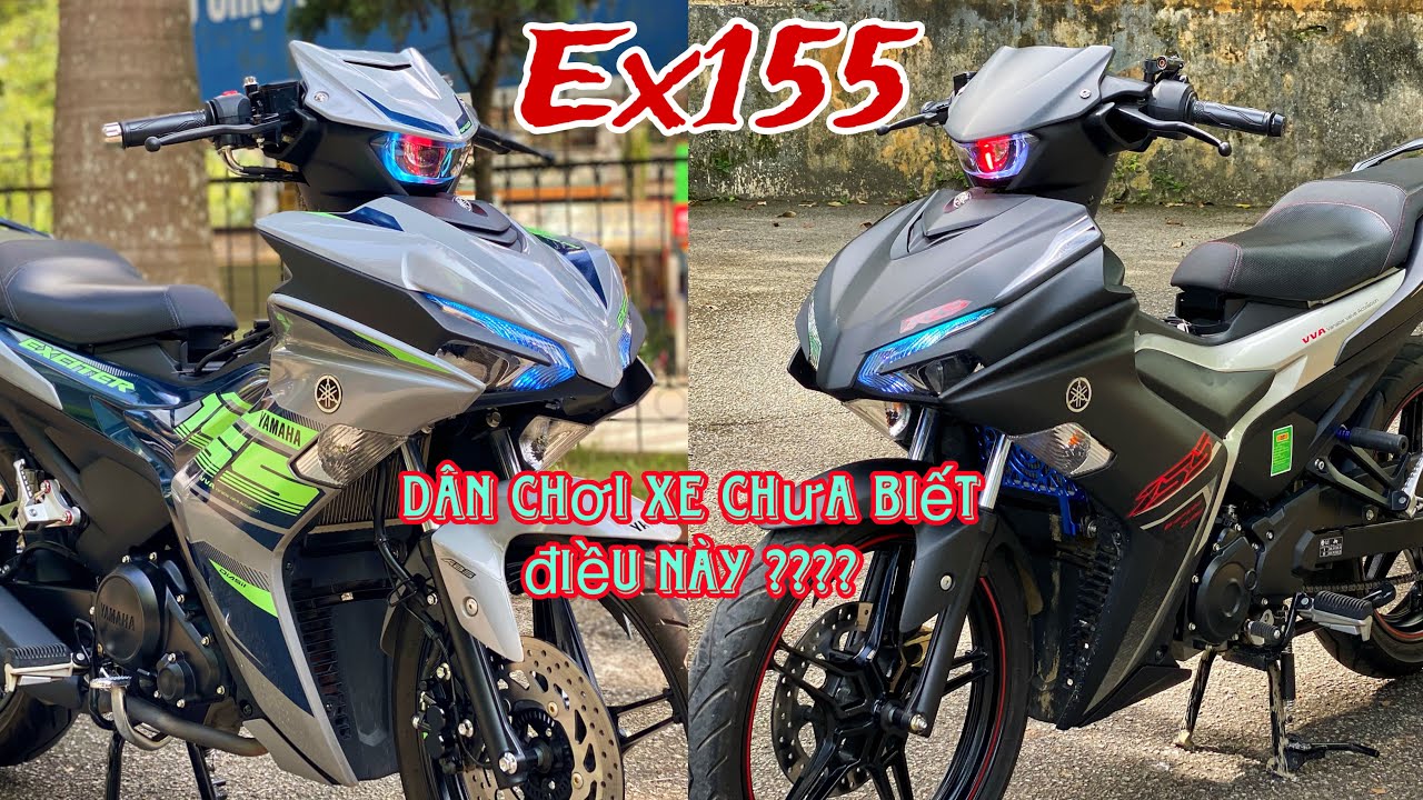 Lê Lĩnh Vlog | Exciter 155 2023 Tốt Hơn Ex155 2024 ? Những Combo Độ ...
