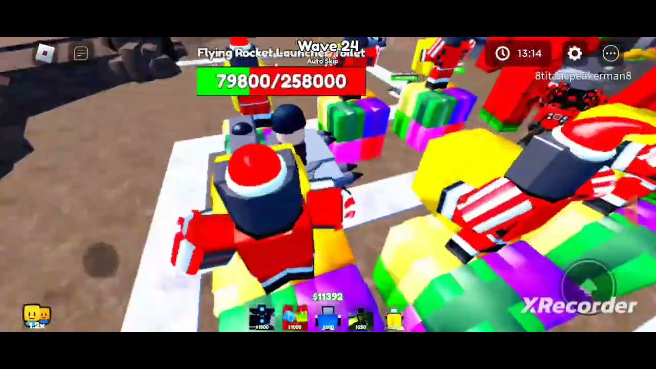Jugando con Hackman skibidi toilet tower defens - YouTube
