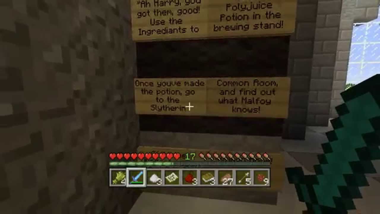 Minecraft Xbox - The Chamber Of Secrets #3 - Aragog! - YouTube