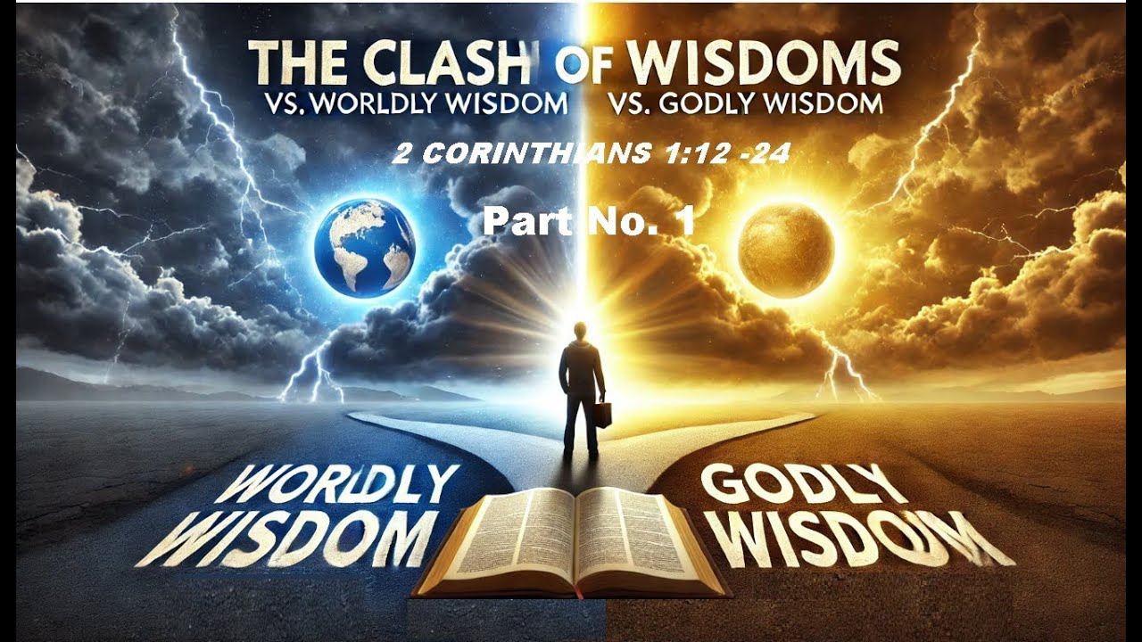 The Clash of Wisdoms: Worldly Wisdom vs. Godly Wisdom Part 1 | 2 Corinthians 1:12-24 - YouTube