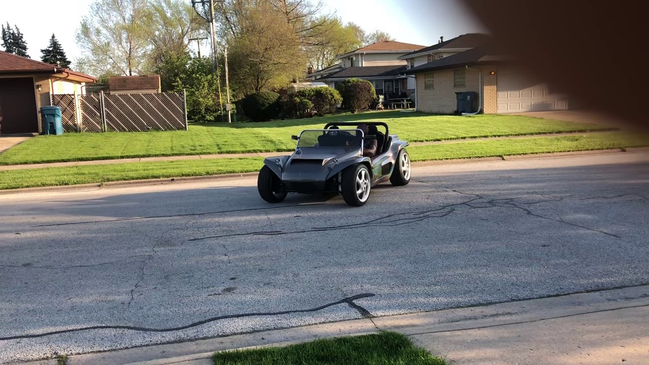 Dune buggy Subaru powered - YouTube