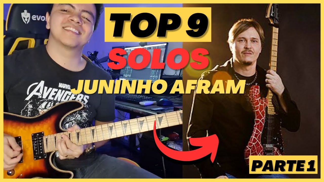 TOP 9 SOLOS DO JUNINHO AFRAM NO OFICINA G3 | JUNINHO NAKAGAWA PARTE 1 - YouTube