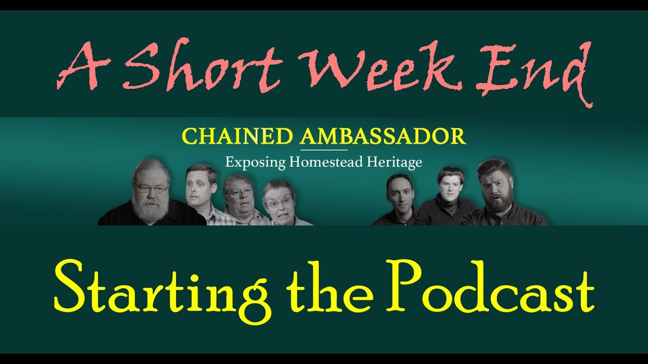 Hoping to Open More Topics A Short Week End - YouTube