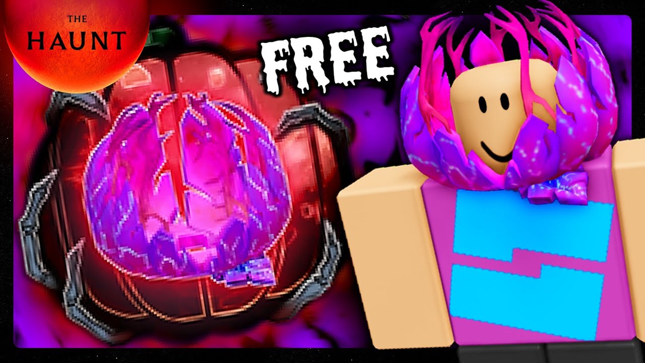 THE HAUNT! FREE ACCESSORY! HOW TO GET Dev Smashed Pumpkin! (ROBLOX ...