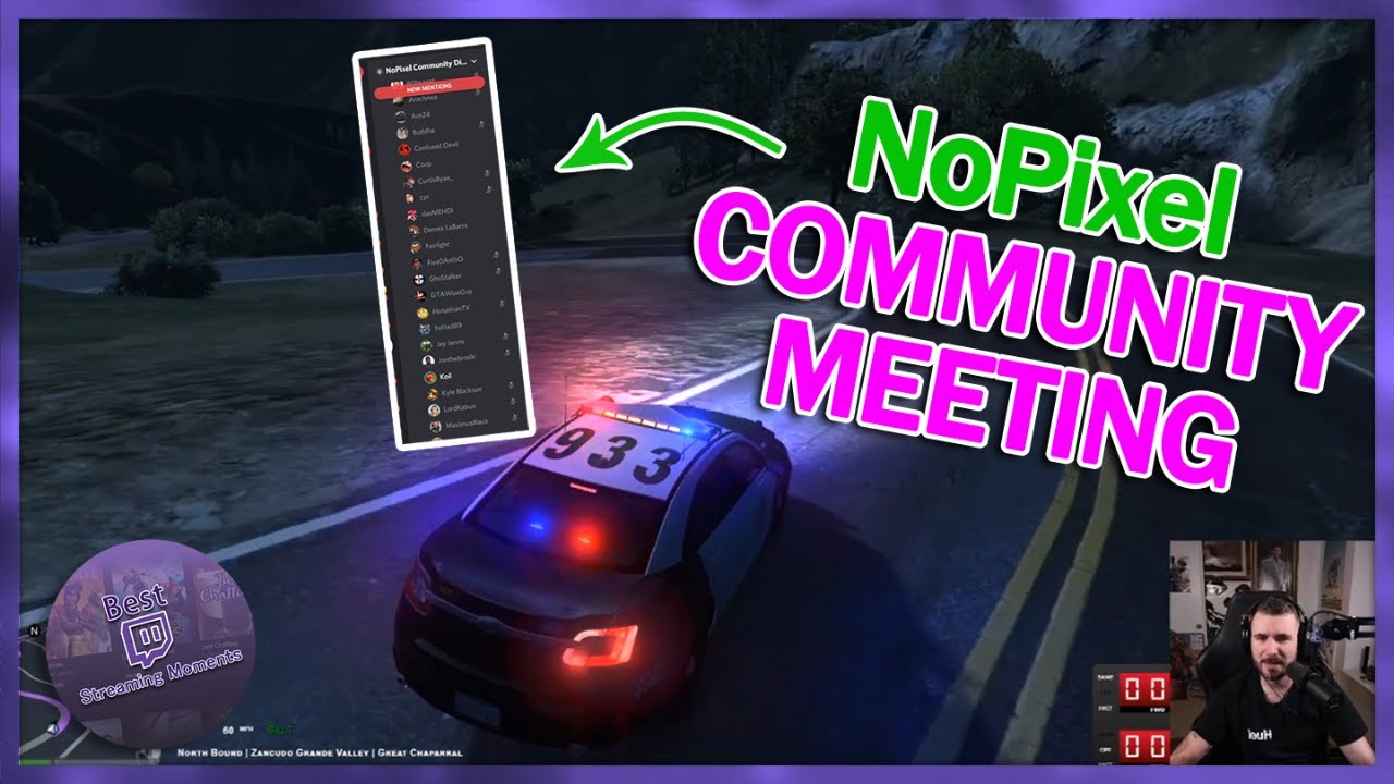 NoPixel COMMUNITY MEETING & SERVER CHANGES | GTA 5 RP Funny Moments ...