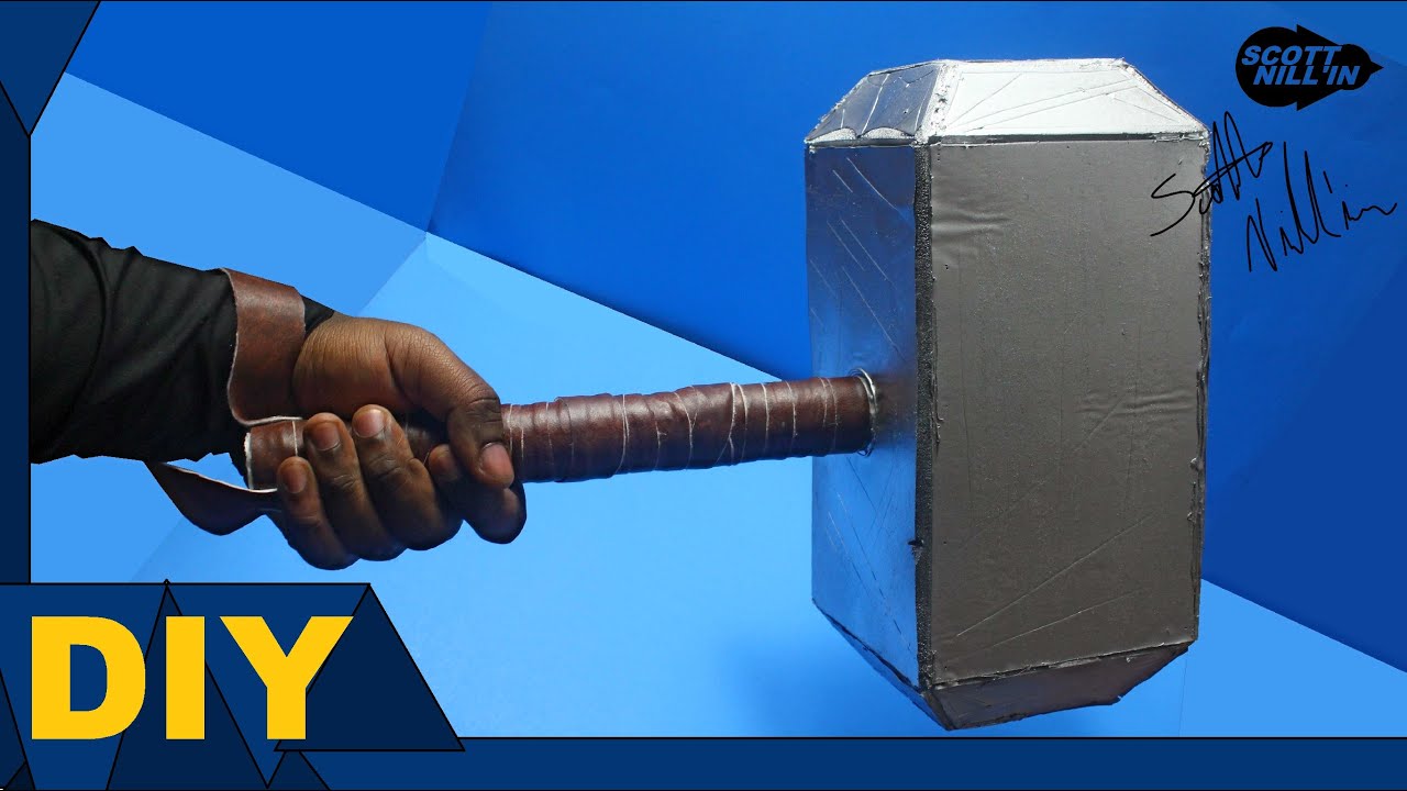 HOW TO MAKE MJOLNIR - YouTube