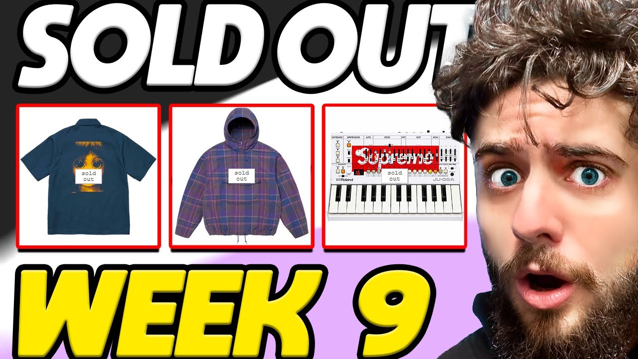What Sold Out From Supreme Week 9 - Top Resale Picks and Surprising ...