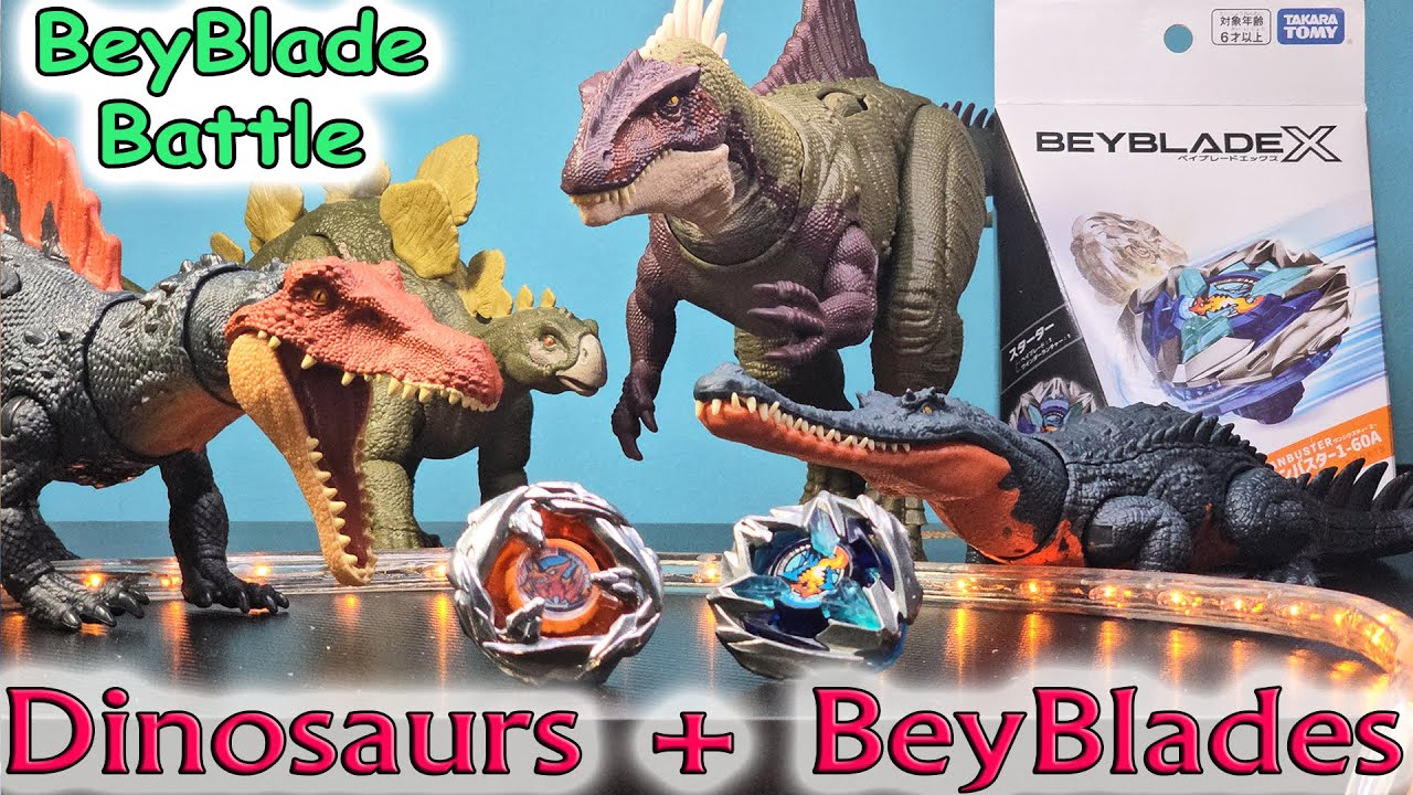 BeyBlade X Dinosaur Battle🦖 Talon Ptera vs Dran Buster 🦕 Pteranodon ...