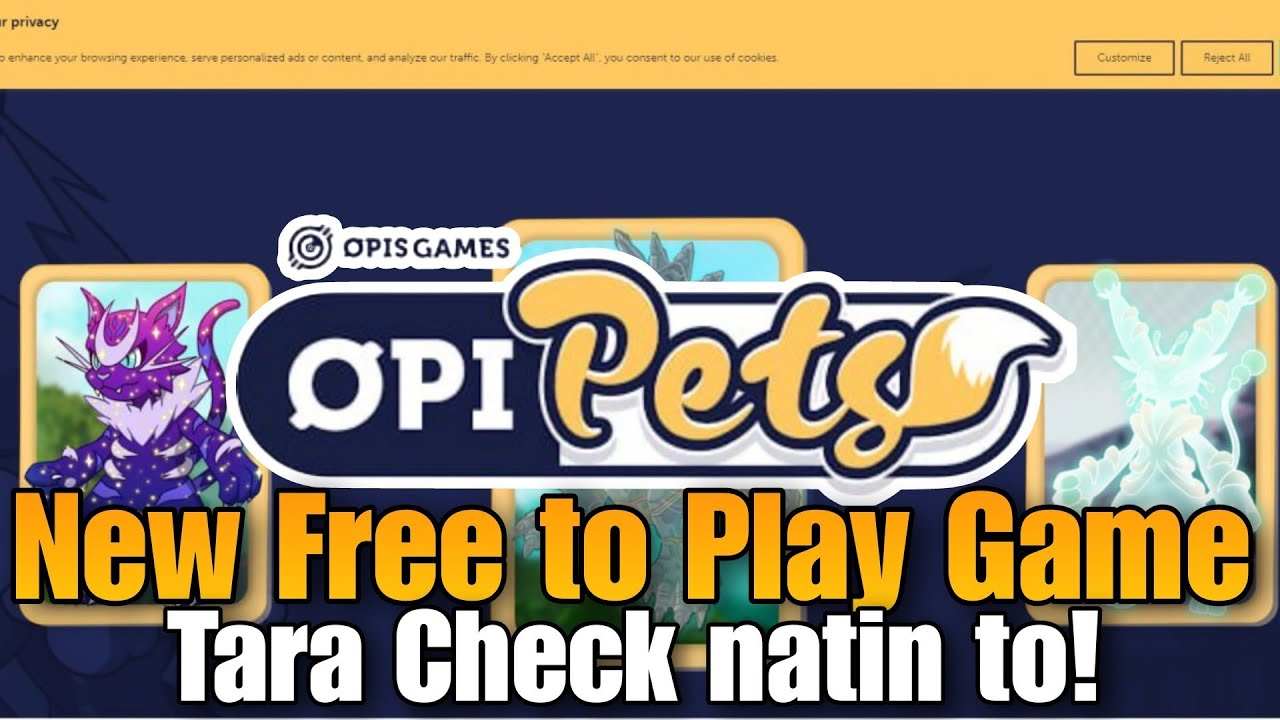 OPIPETS Review | Sustainable NFT game - Free to Play and Play to Earn - YouTube
