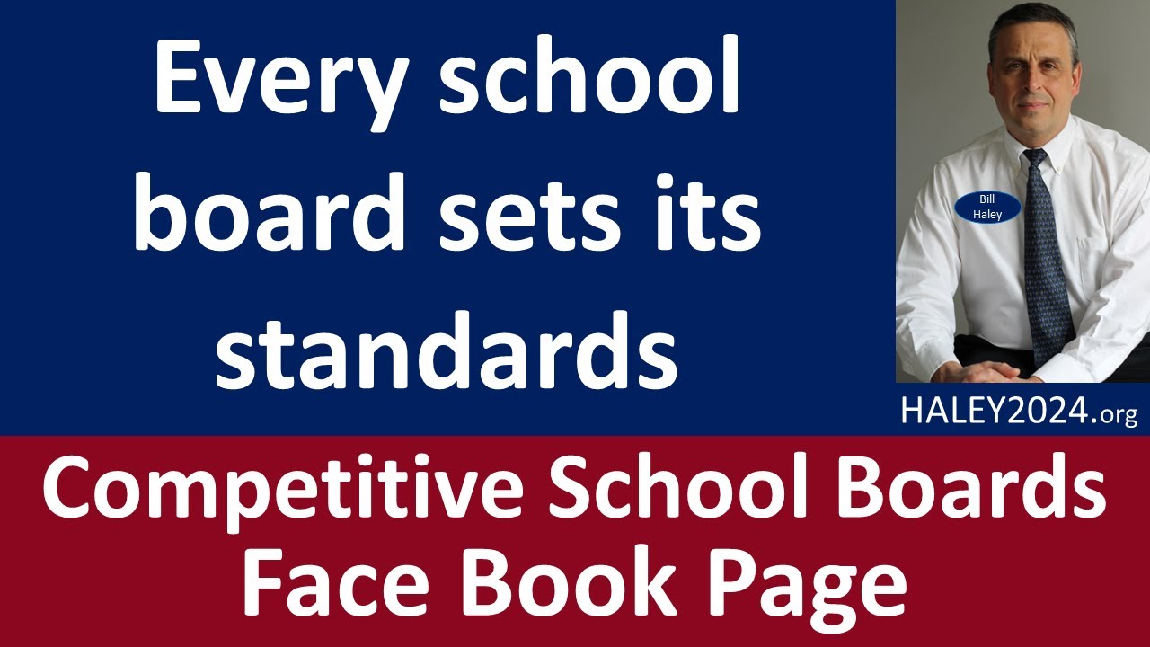 Every School Board Sets its Standards - YouTube