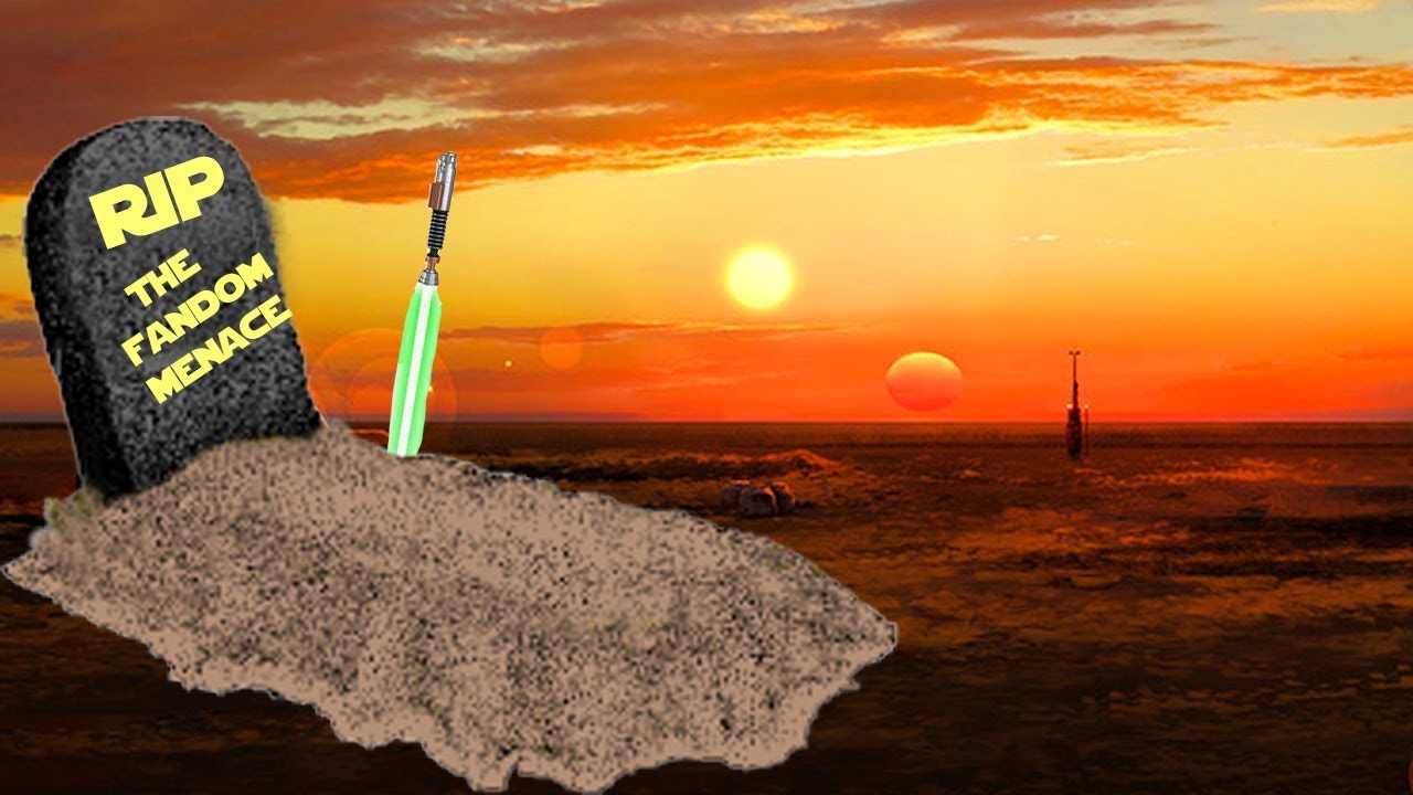 THE FANDOM MENACE IS DEAD ??? - YouTube