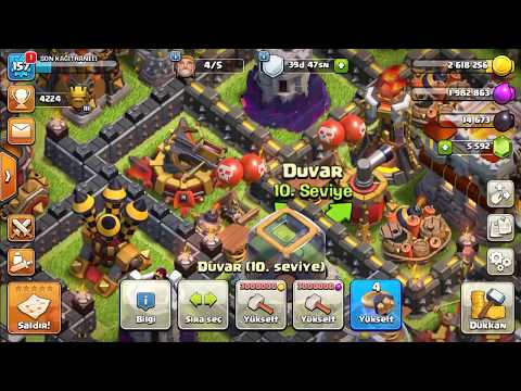 Clash Of Clans | Duvar Yüzüğü Kullanımı