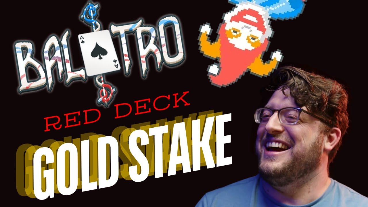 Balatro Full Run: Red Deck Gold Stake (with post analysis commentary ...