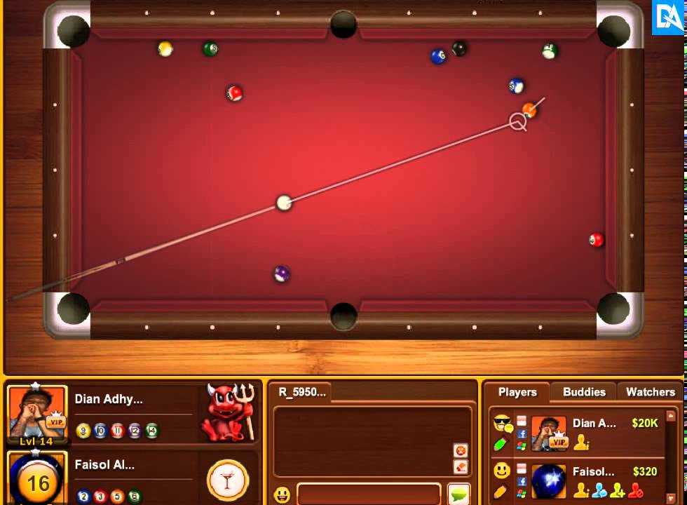 Pool Billiard Online by ForteGames [ME VS FAISOL ALHAMID] - YouTube