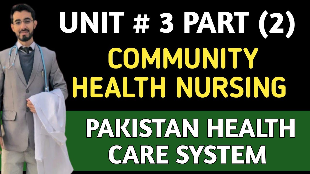 PAKISTAN HEALTH CARE SYSTEM || COMMUNITY HEALTH NURSING UNIT 3 ...