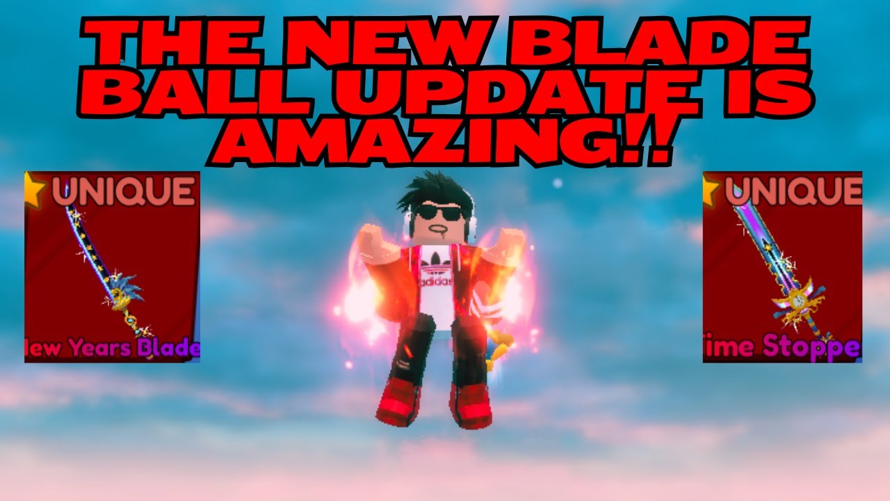 Unleasing the new items from the BLADE BALL UPD!! #roblox #bladeball # ...