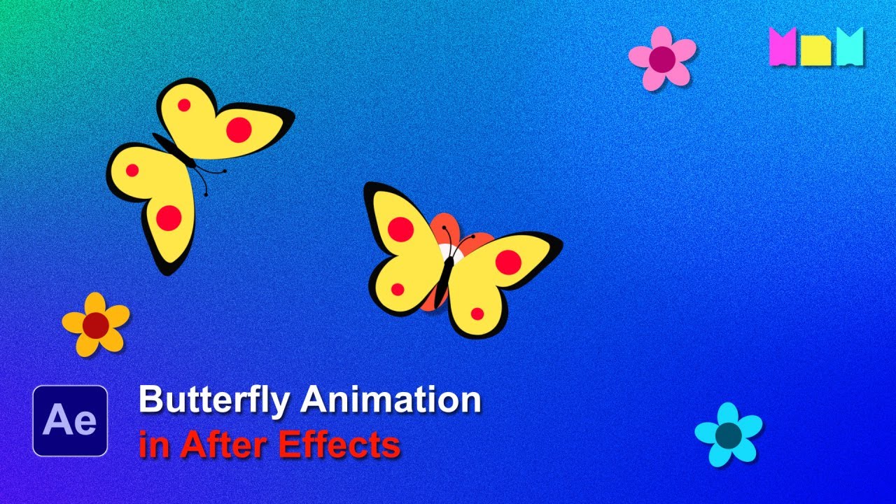 Butterfly Animation in After Effects - YouTube