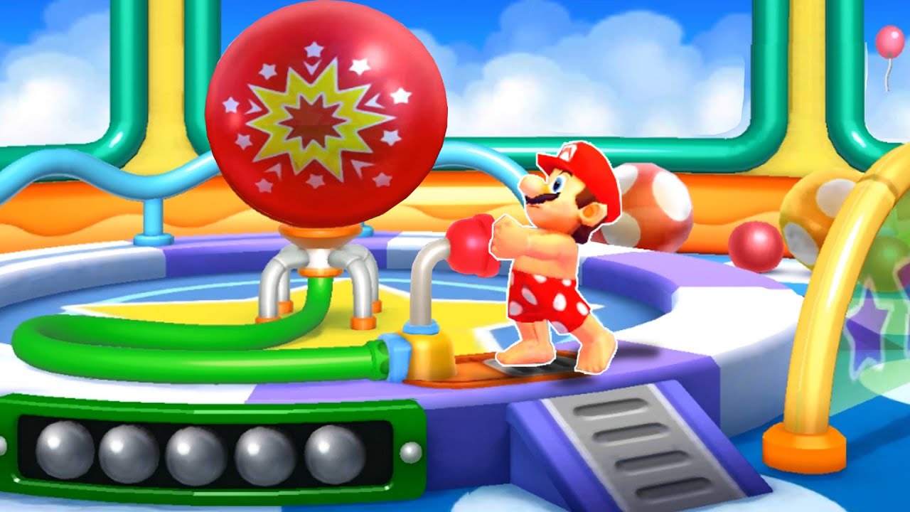 Mario Party The Top 100 Minigames Mario Vs Waluigi Vs Luigi Vs Wario