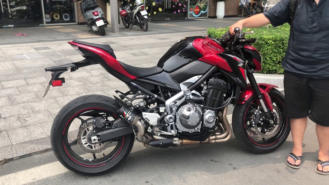 Z900 độ pô austin racing uy lực - YouTube