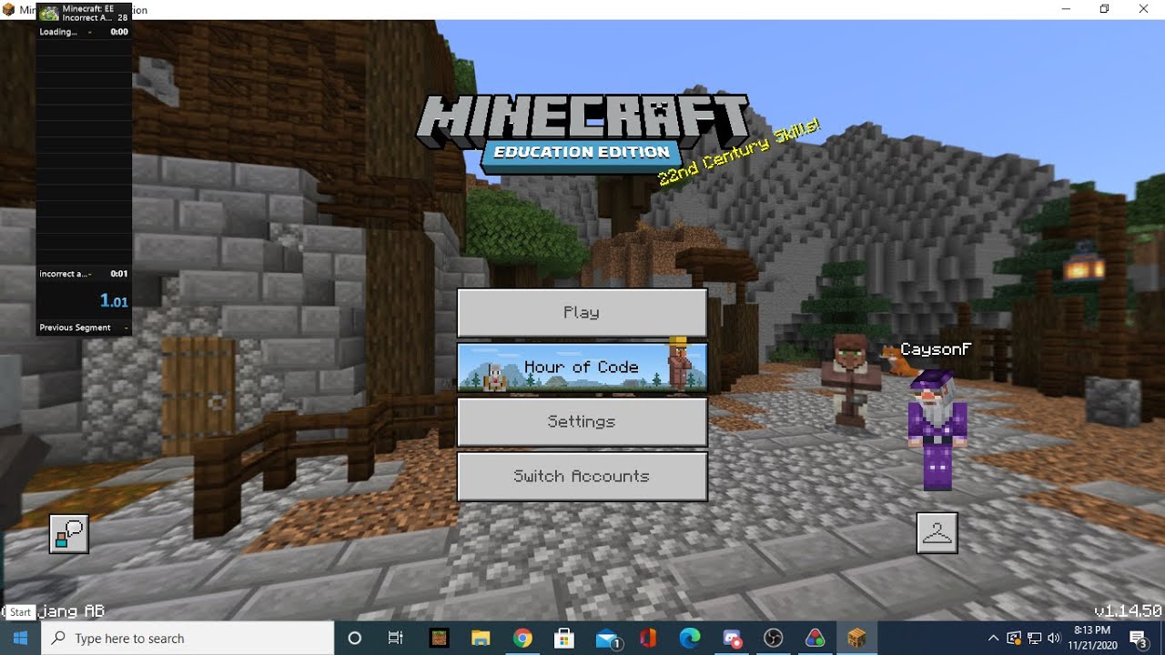 Minecraft Education Edition: WORLD RECORD!...............Attempt - YouTube