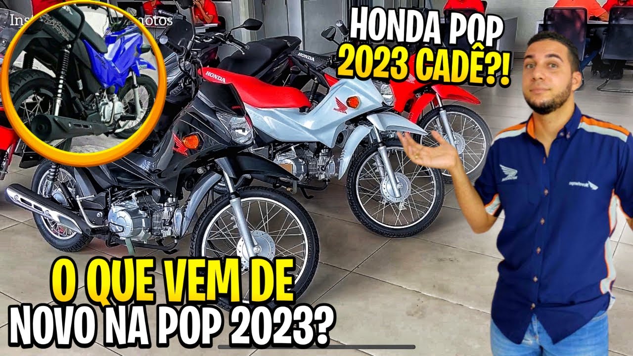 HONDA POP 2023, CADÊ?! O Que Vem de Novo na Pop 2023? - YouTube