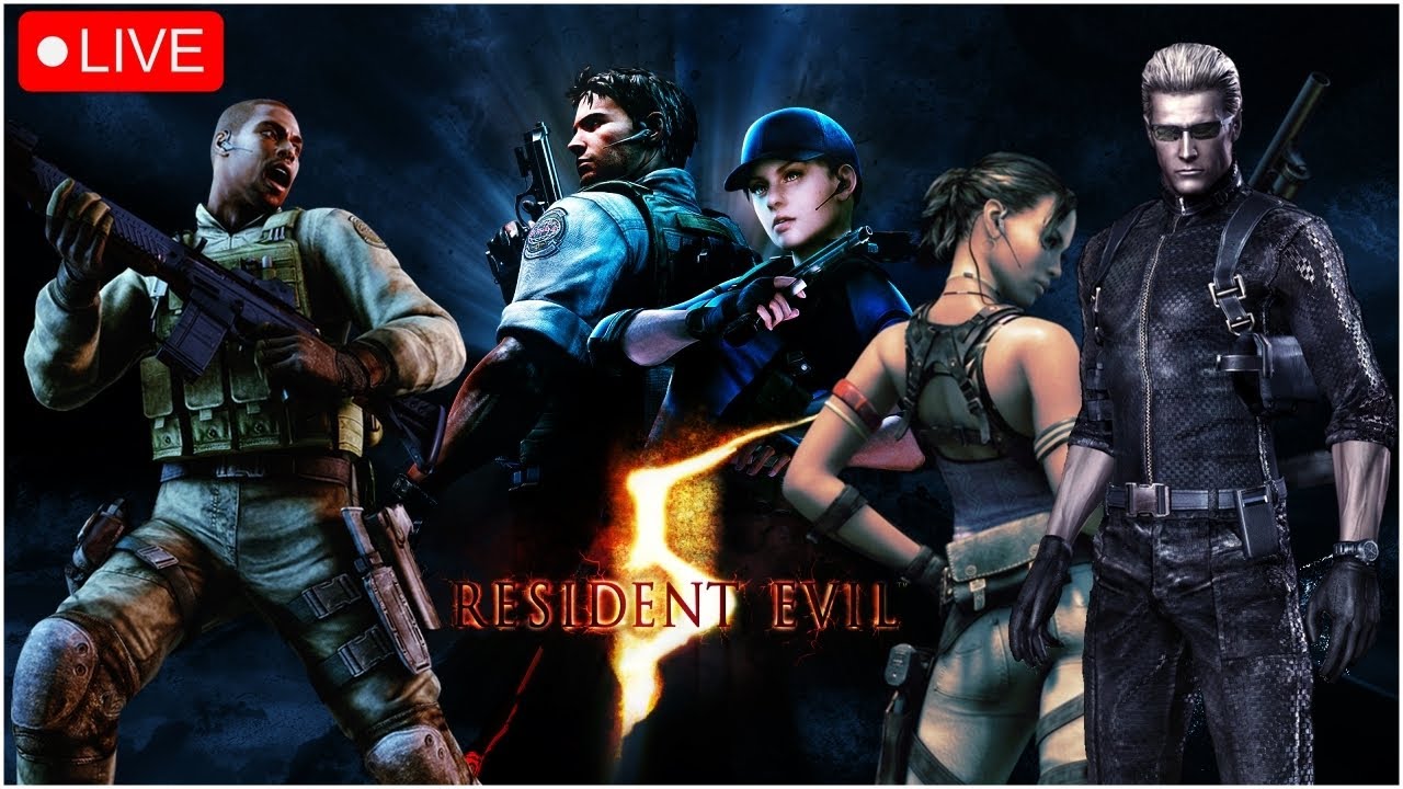 RE5 PC - PROFISSIONAL (SEM RETRY, UPGRADES, ITEM BOX/COMPRAR) + DLC's ...